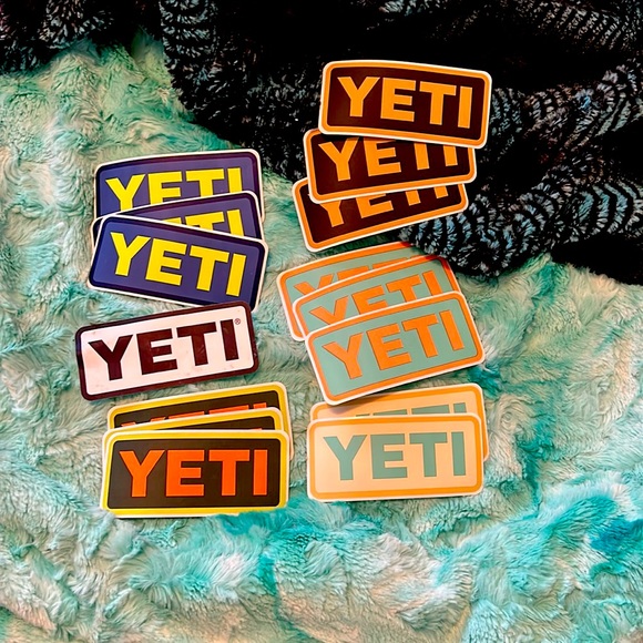 Yeti | Other | Yeti Stickers 3 Of Each Other Than The Black N White ...